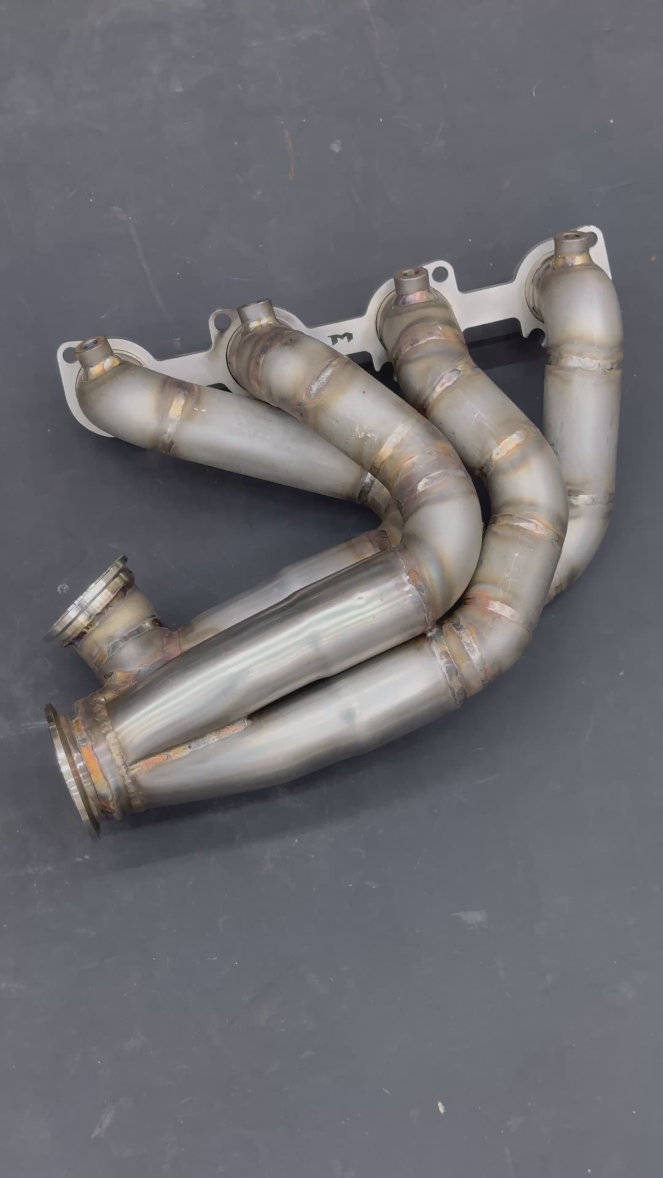 Suzuki Hayabusa Pro-One Side Mount Turbo Header (321 Stainless ...